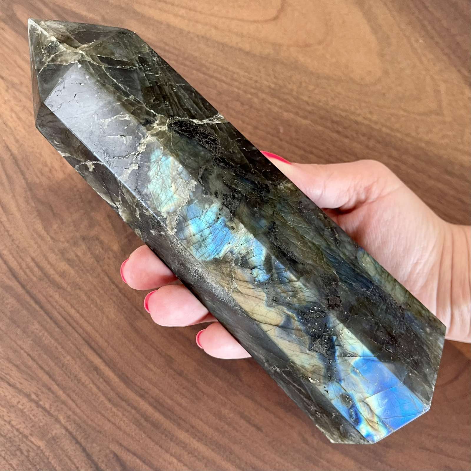 Labradorit - 20cm, 1075g | Lotus4u.Si